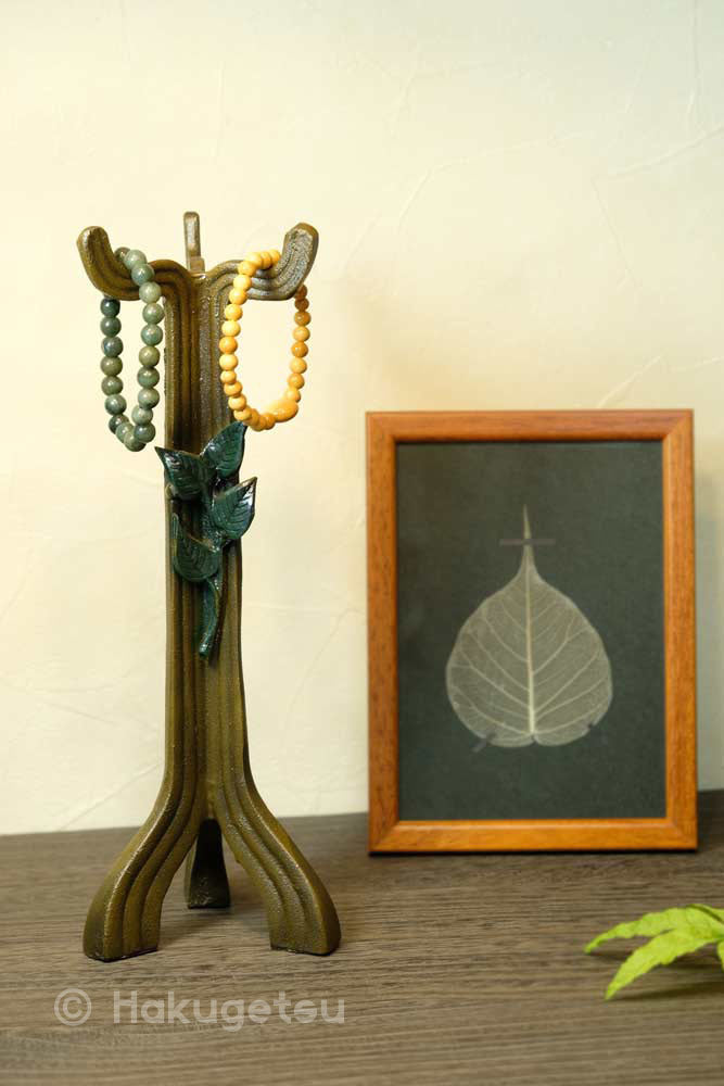 Bodhi Tree Design Juzu(Mala) Display Rack Stand – HAKUGETSU